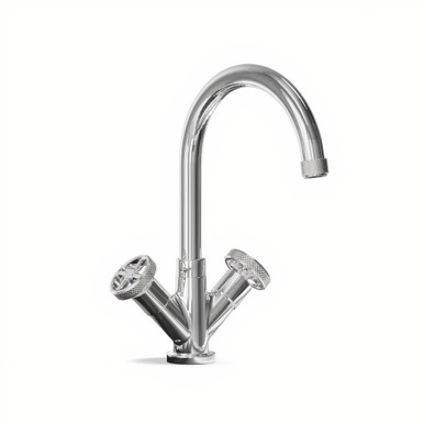 Nicolazzi Z3306 Modena Arena Twinner Kitchen Mixer Tap