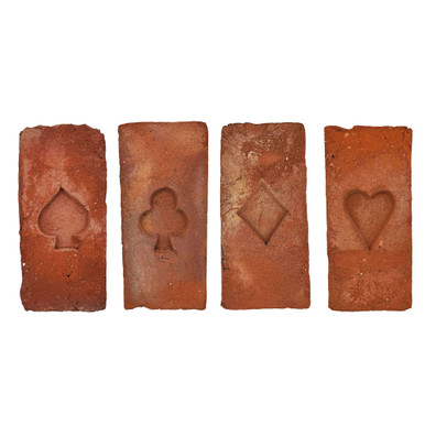 Convict Brick Card Set: Unique Outdoor Decor & Gaming Accessory