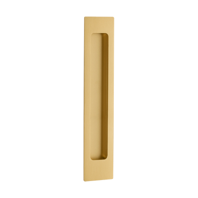 Iver Sliding Door Flush Pull | Brushed Gold PVD