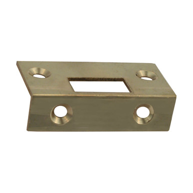 Domino Square Right Angle Keeper | 15 x 9mm | Polished Brass