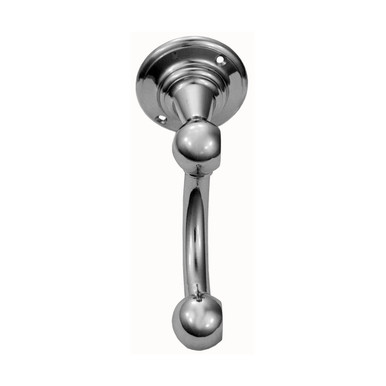 Domino Classic Double Rail End Bracket - 16mm Rail - Chrome