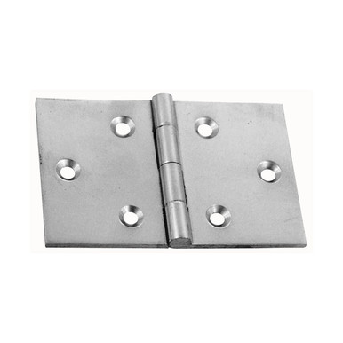 Domino Back Flap Hinge | 60 x 38mm | Chrome