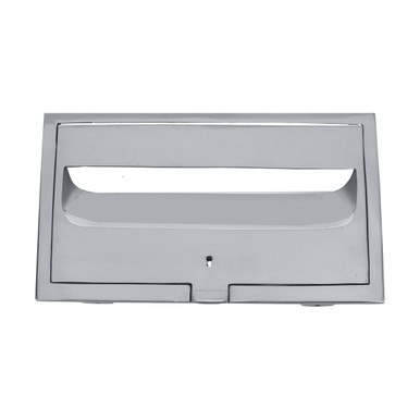 Slotted Lockable Front & Back Letter Plate Opening | Chrome