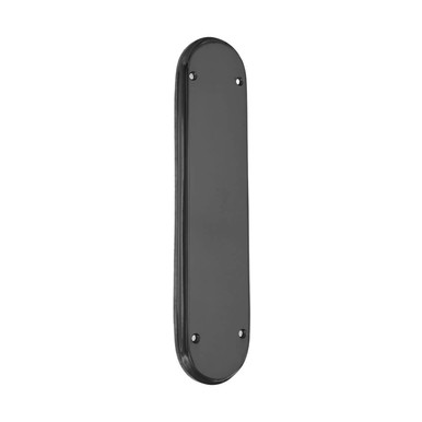 Domino Oval Push Plate - Antique Bronze