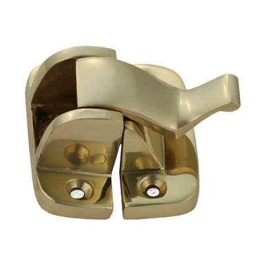 Domino Spur Catch - Polished Brass