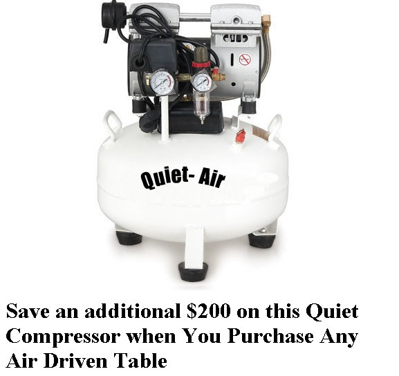 Large Quiet Compressor - Oil Less
