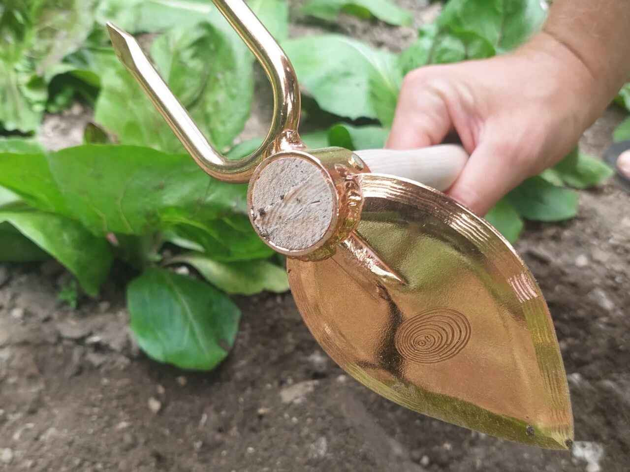 Copper Garden Hoe