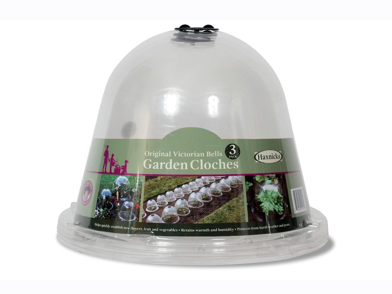 Haxnicks Bell Cloche 3 Pk