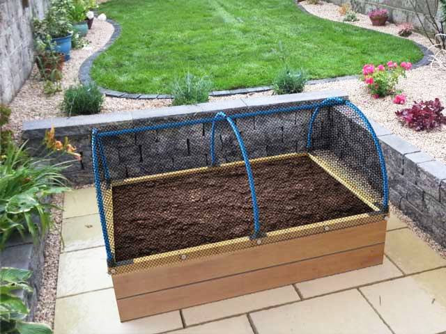 DIY Mini Polytunnel Kit With Poly Cover