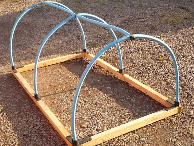 DIY Mini Polytunnel Kit With Poly Cover
