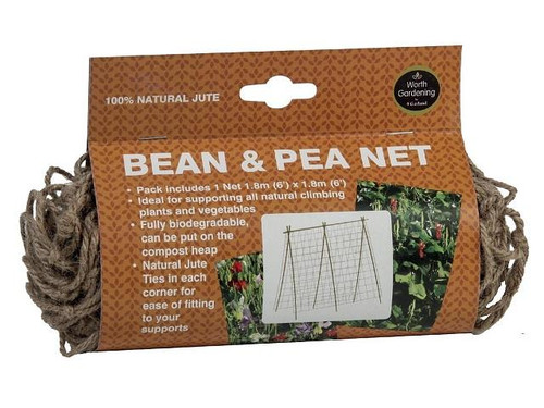 Bean & Pea Support Netting - 6ft x 6ft