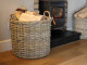Glenweave Handcrafted Rectangular Rattan Baskets With Liner