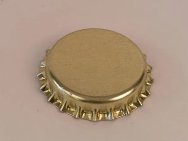 Gold Crown Bottle Caps