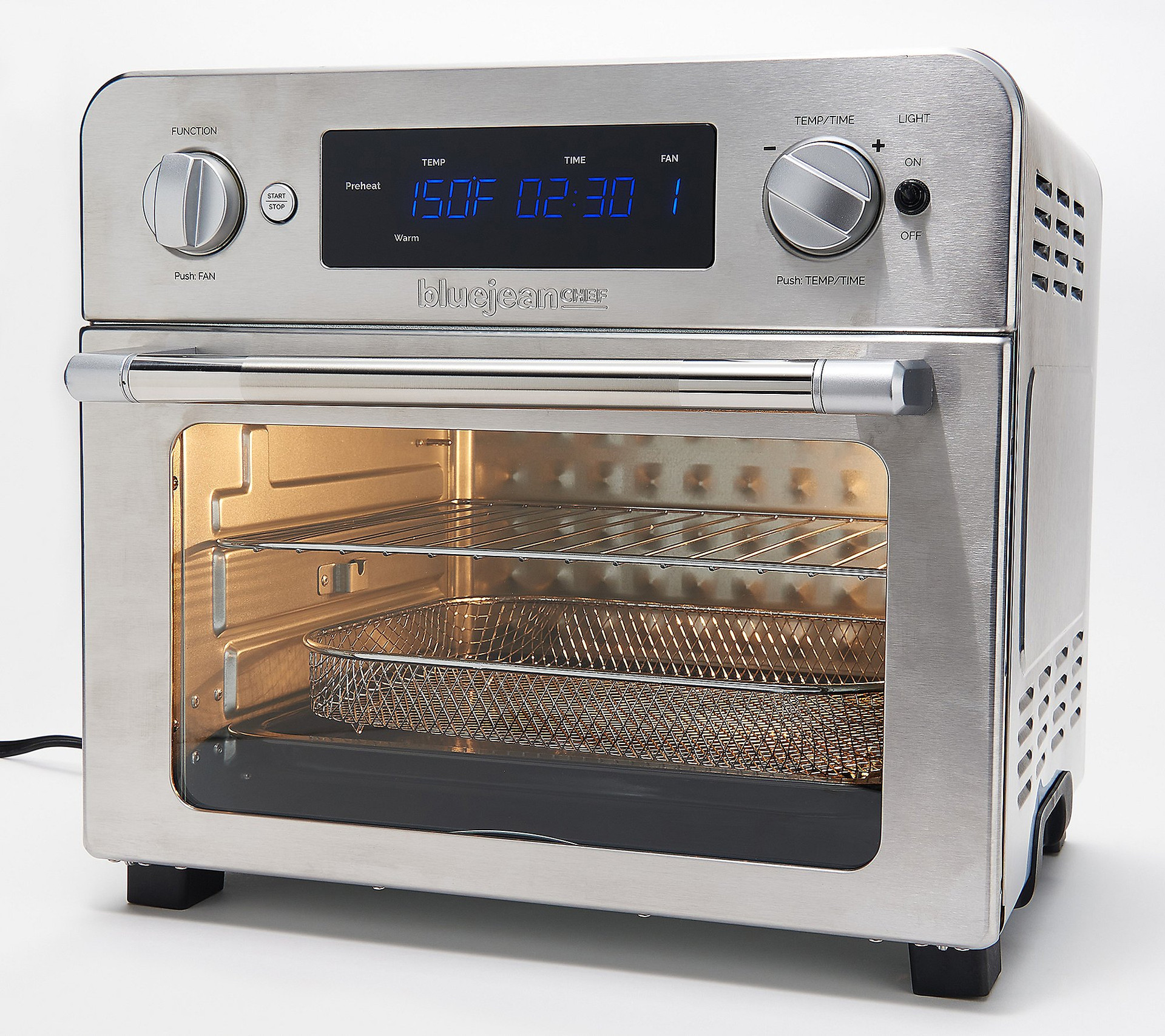 Blue Jean Chef 23l Digital Air Fryer Toaster Oven