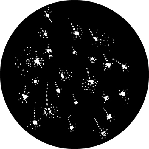 Gam Fireworks C Metal Gobo # G288