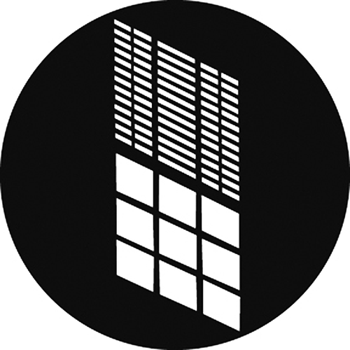 Gam Office Window 10 Metal Gobo # G773