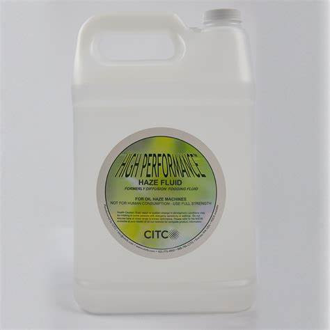 CITC High Performance Oil-based Haze Fluid - Production Advantage