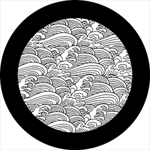 Rosco Kabuki Waves Metal Gobo # 78535