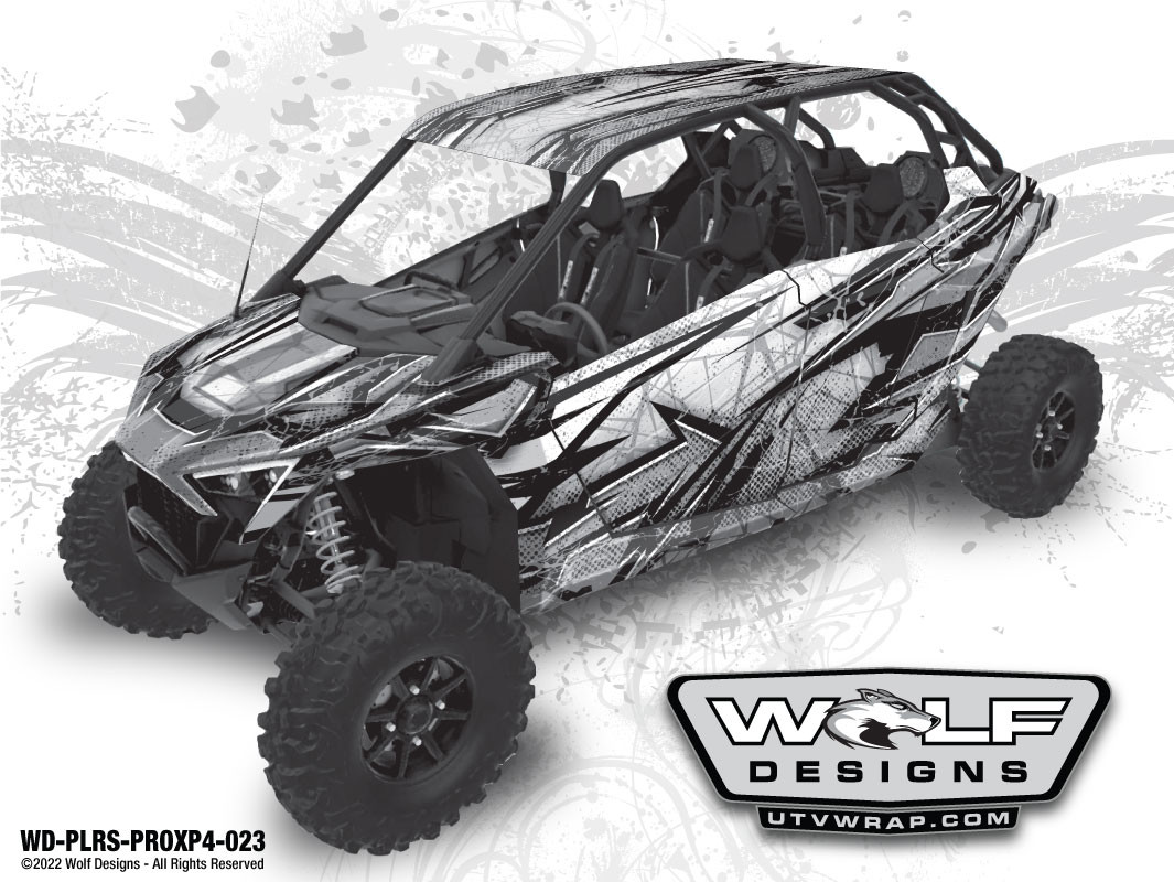 Polaris RZR PRO XP4 - UTV Graphics Wrap Kit