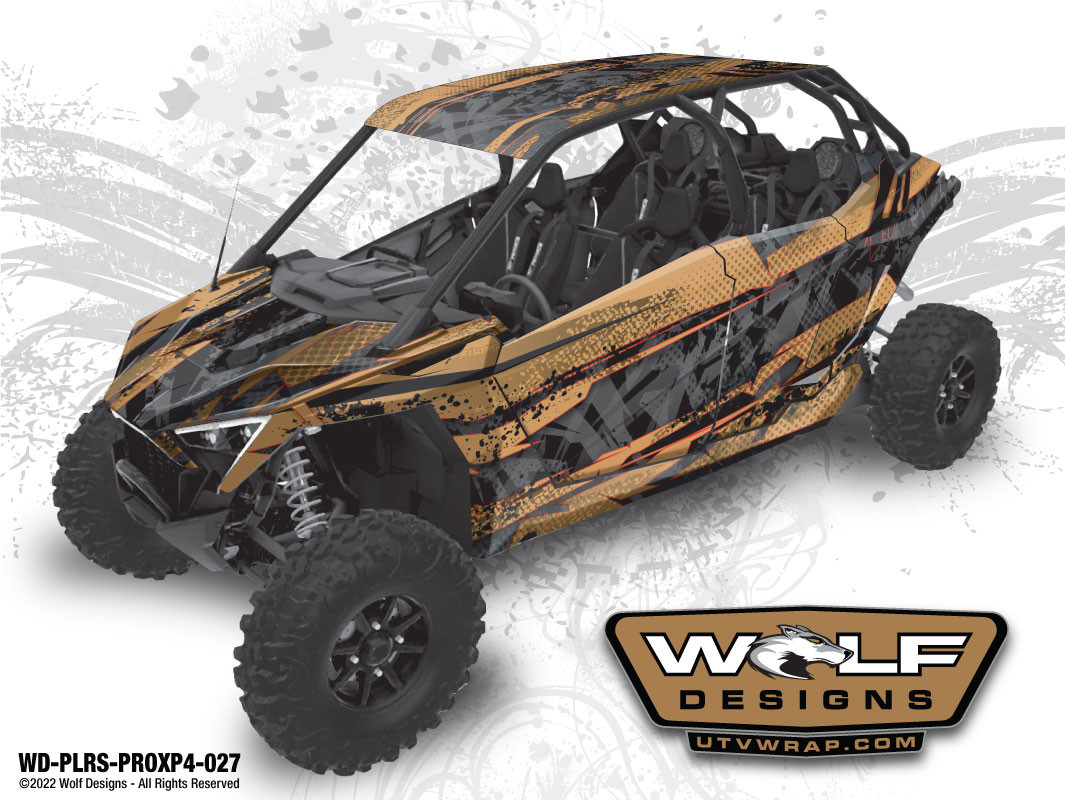Polaris RZR PRO XP4 - UTV Graphics Wrap Kit