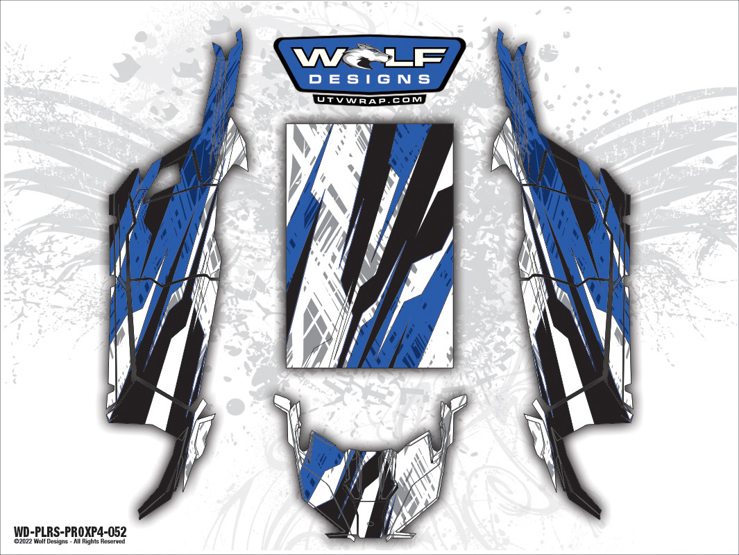 Polaris RZR PRO XP4 - UTV Graphics Wrap Kit
