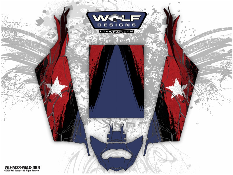 WD-MX3-MAX-063 - Can-am Maverick X3 Max UTV Wrap Kit Pricing Starts at ...