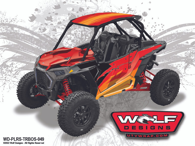 WD-PLRS-TRBOS-049 - Polaris RZR Turbo S UTV Wrap Kit Pricing Starts at ...