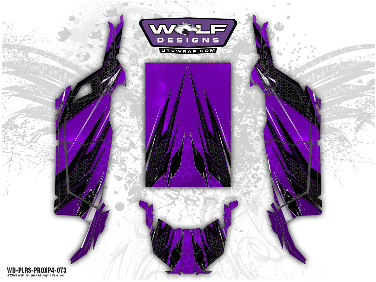Polaris RZR PRO XP4 - UTV Graphics Wrap Kit