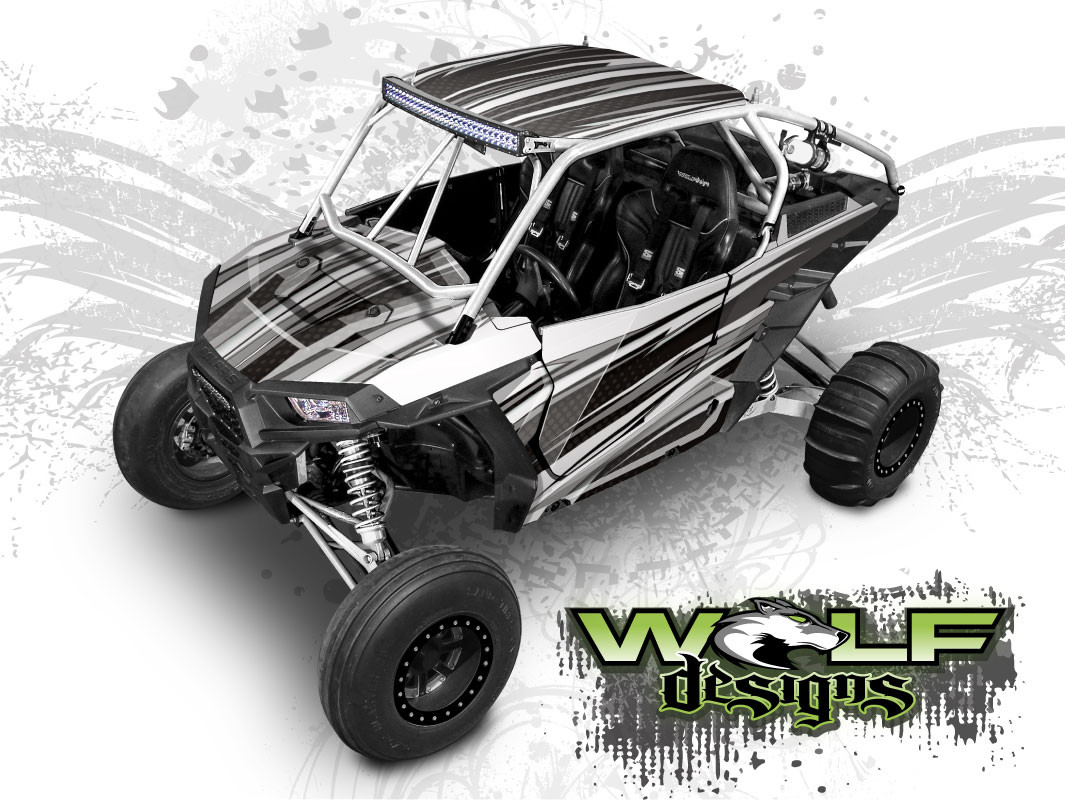 Polaris RZR XP Turbo & 1000 - UTV Graphics Wrap Kit