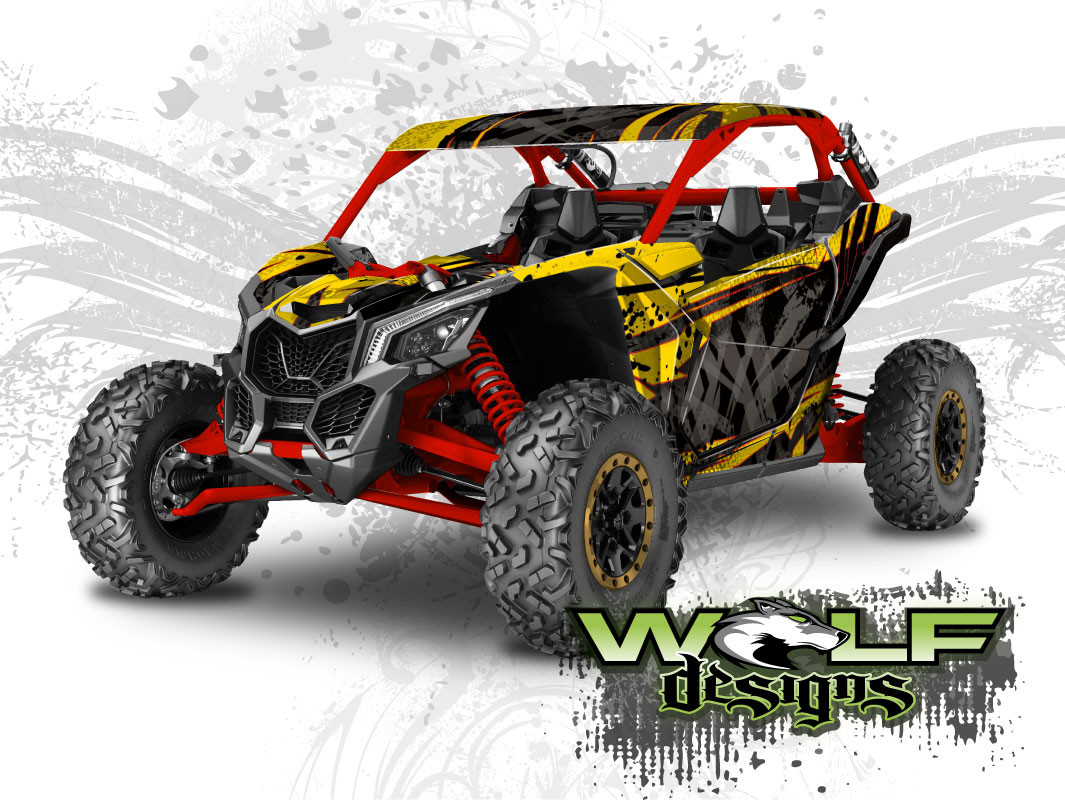 Can-am Maverick X3 - UTV Graphics Wrap Kit