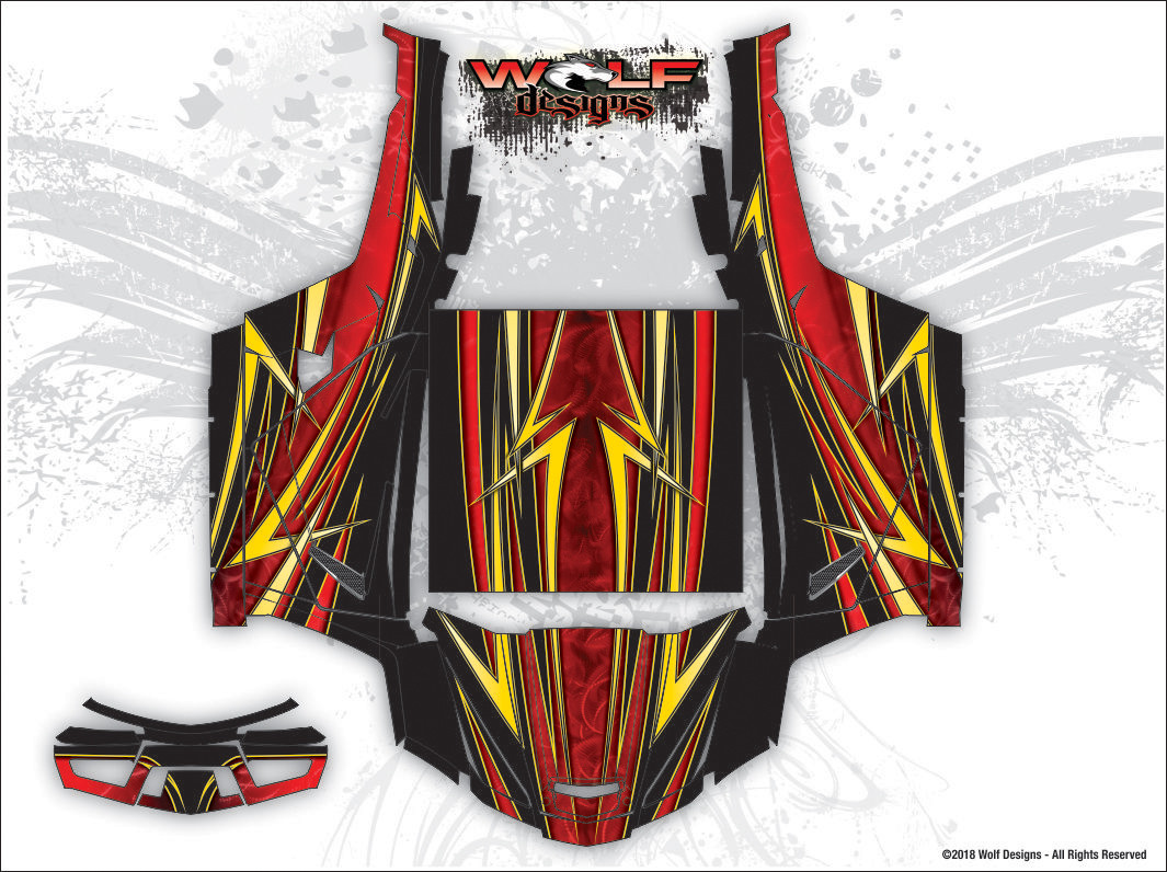 Textron Wildcat XX - UTV Graphics Wrap Kit