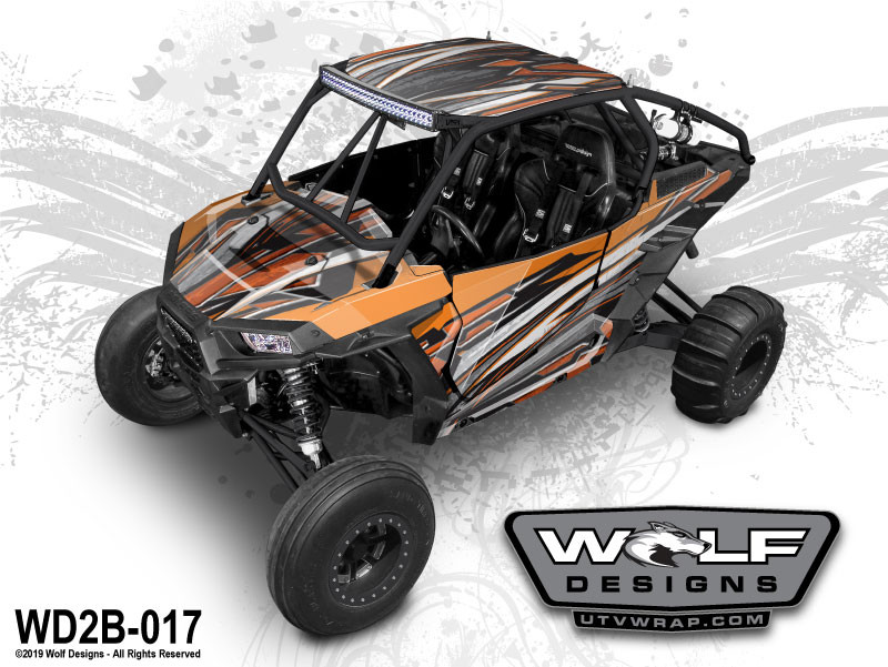 Polaris RZR XP 1000 & Turbo - RZR Graphics Wrap Kit