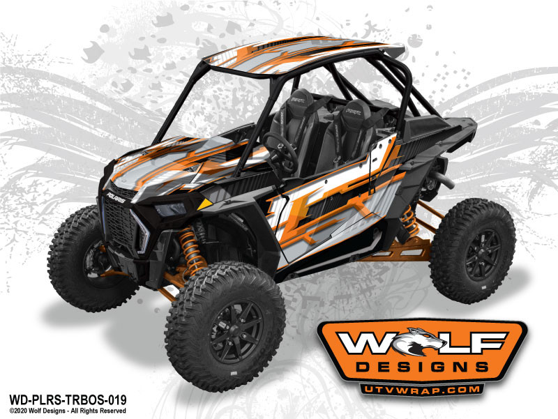 Polaris RZR Turbo S - UTV Graphics Wrap Kit