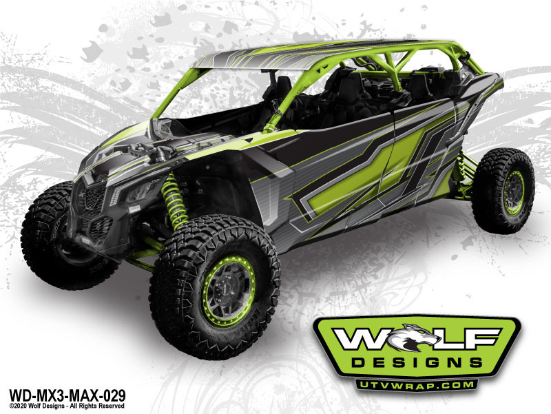 Can-am Maverick X3 Max - UTV Graphics Wrap Kit