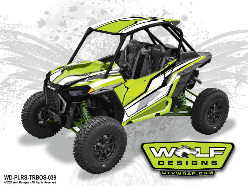 Polaris RZR Turbo S - UTV Graphics Wrap Kit