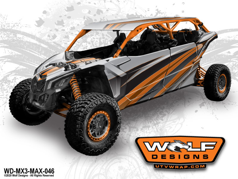 Can-am Maverick X3 Max - UTV Graphics Wrap Kit