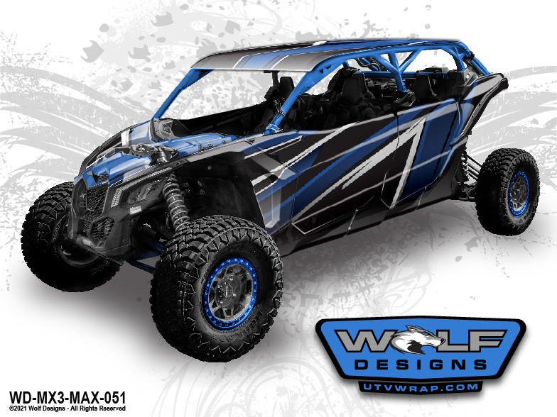 Can-am Maverick X3 Max - UTV Graphics Wrap Kit