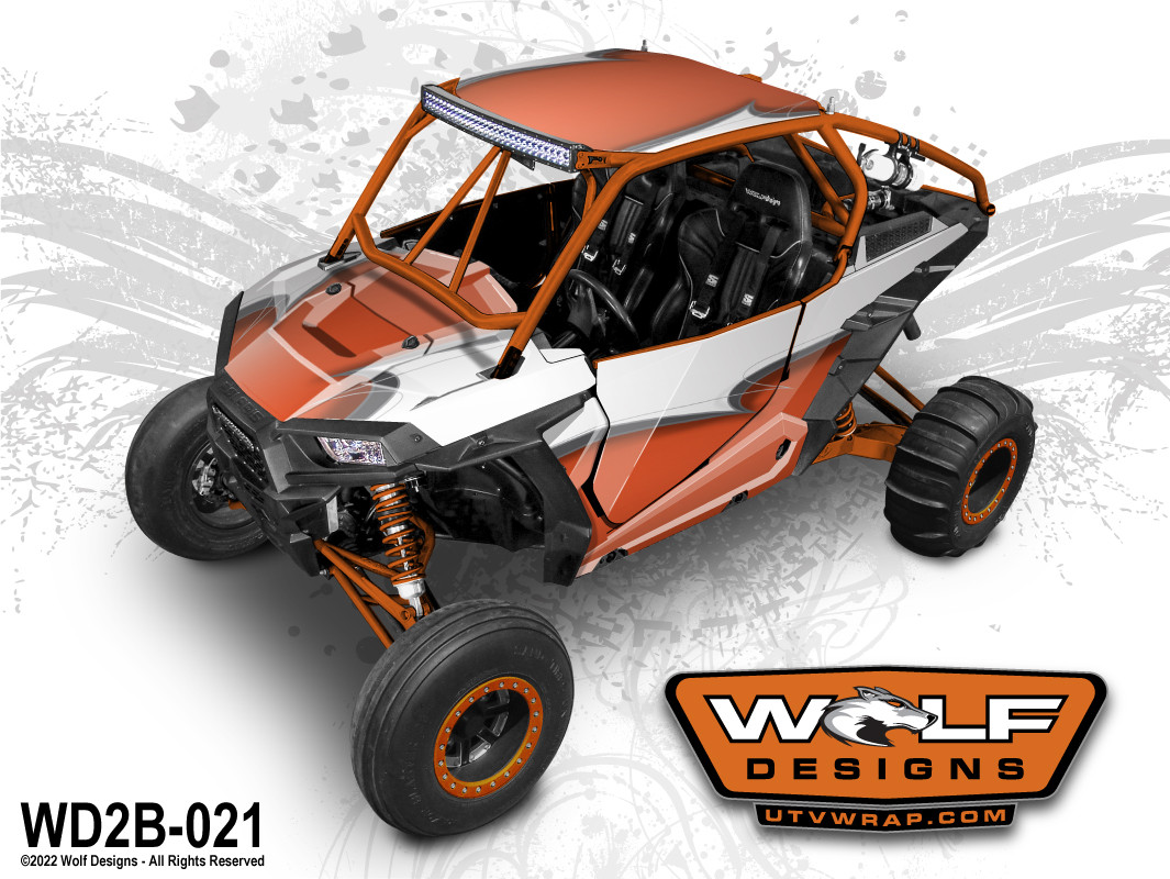 Polaris RZR XP 1000 & Turbo - RZR Graphics Wrap Kit