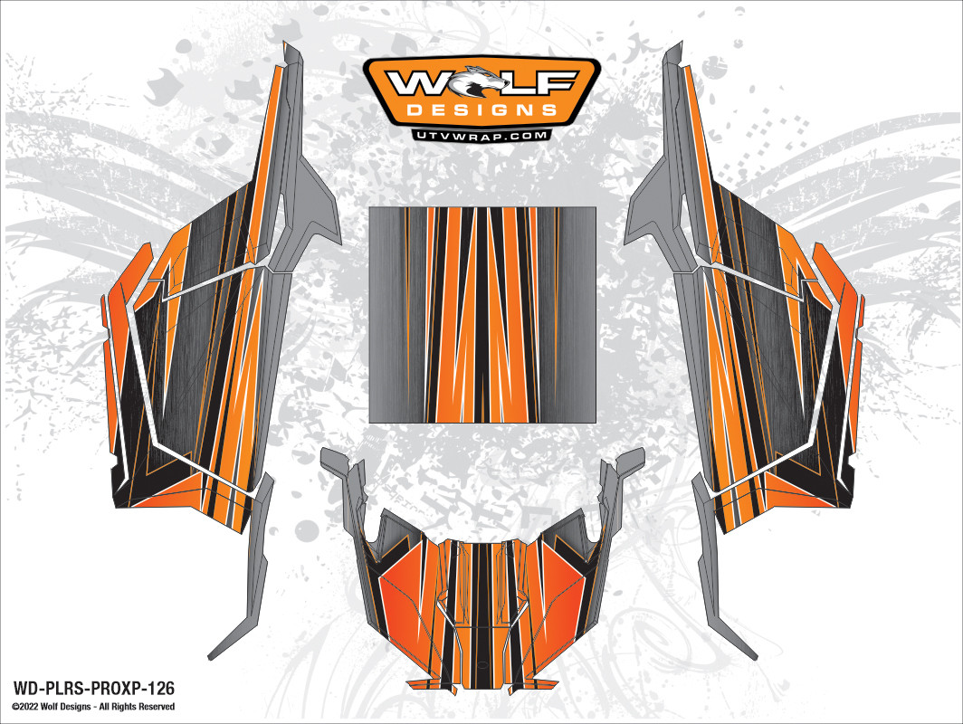 Polaris RZR PRO XP - UTV Graphics Wrap Kit