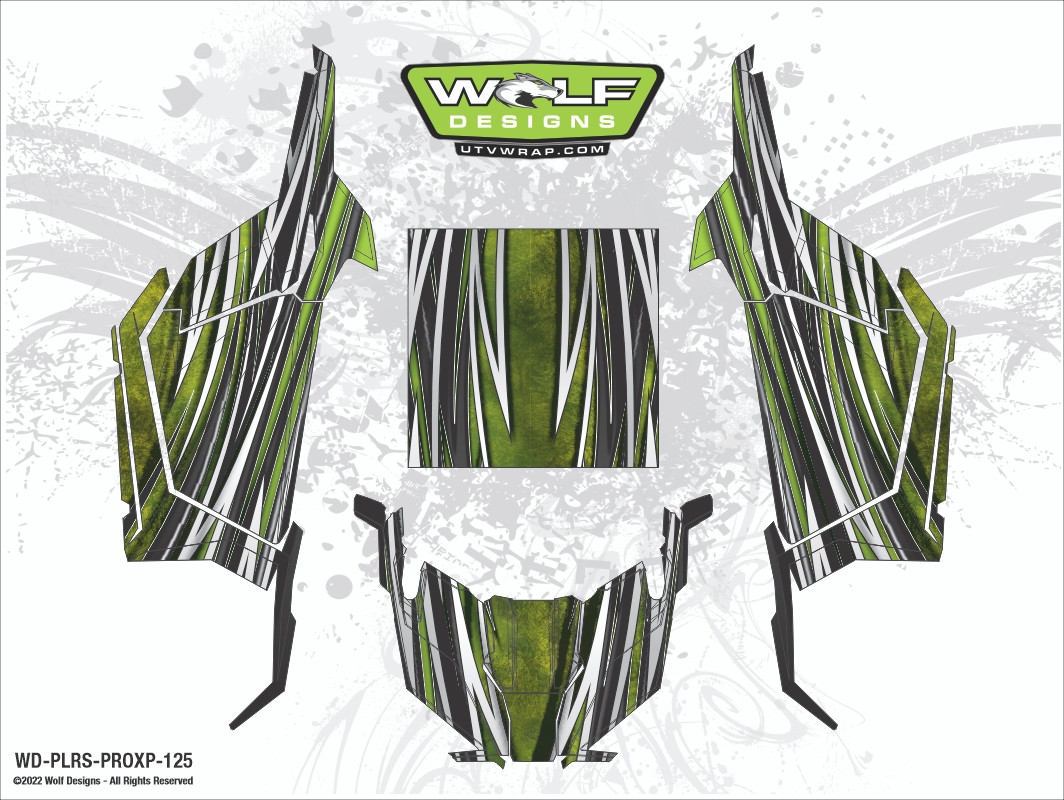 Polaris RZR PRO XP - UTV Graphics Wrap Kit