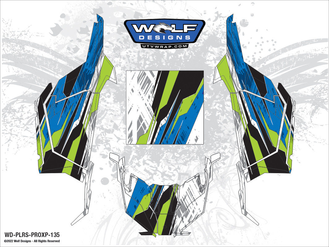 Polaris RZR PRO XP - UTV Graphics Wrap Kit