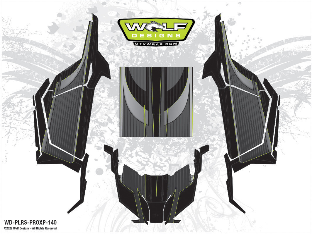 Polaris RZR PRO XP - UTV Graphics Wrap Kit