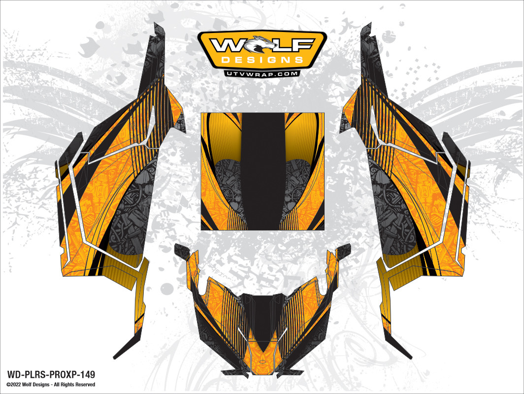 Polaris RZR PRO XP - UTV Graphics Wrap Kit