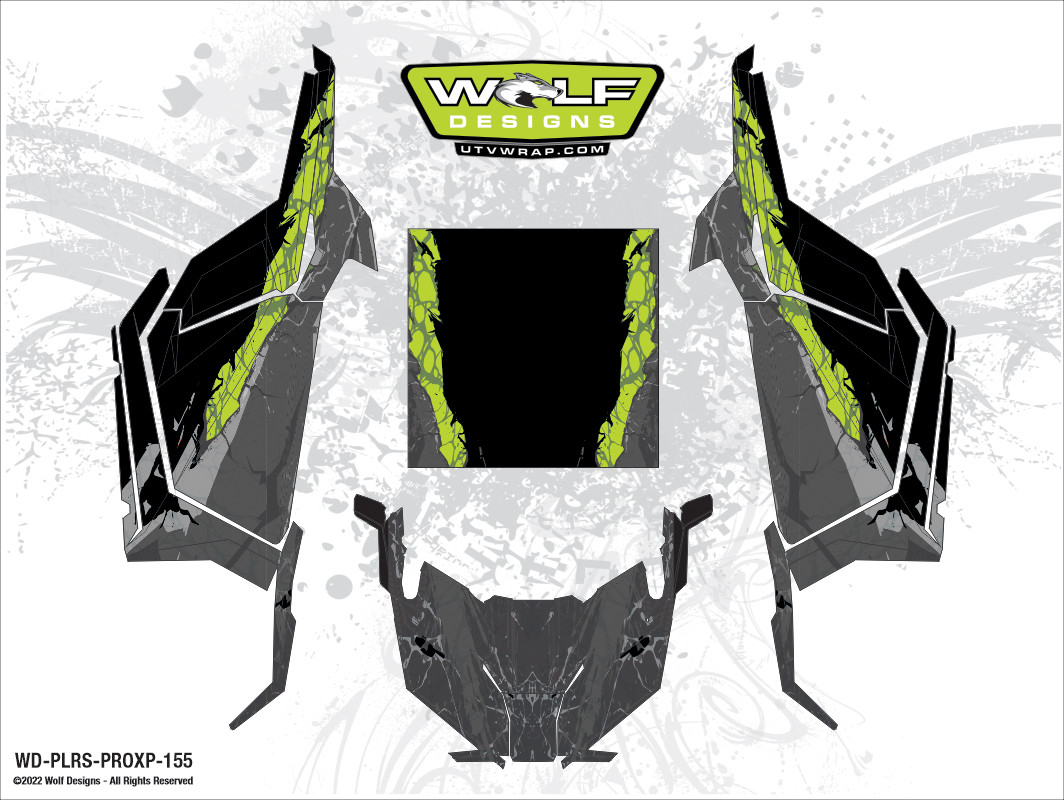 Polaris RZR PRO XP - UTV Graphics Wrap Kit