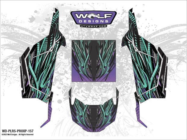 Polaris RZR PRO XP - UTV Graphics Wrap Kit