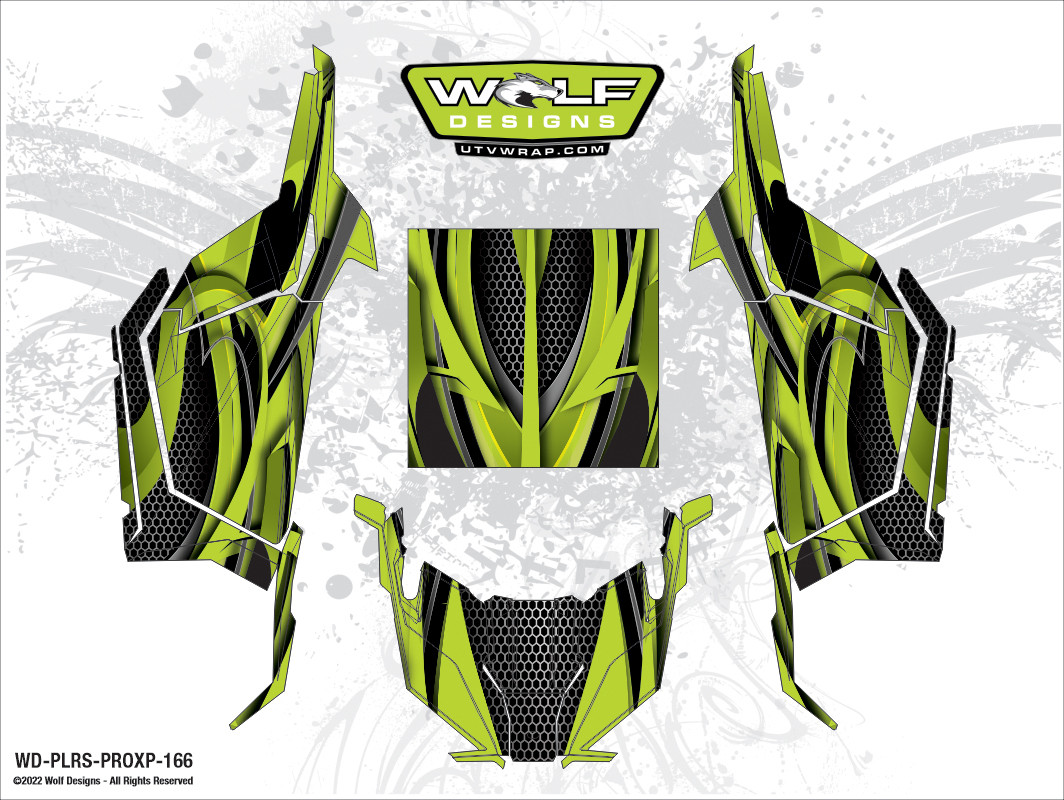 Polaris RZR PRO XP - UTV Graphics Wrap Kit