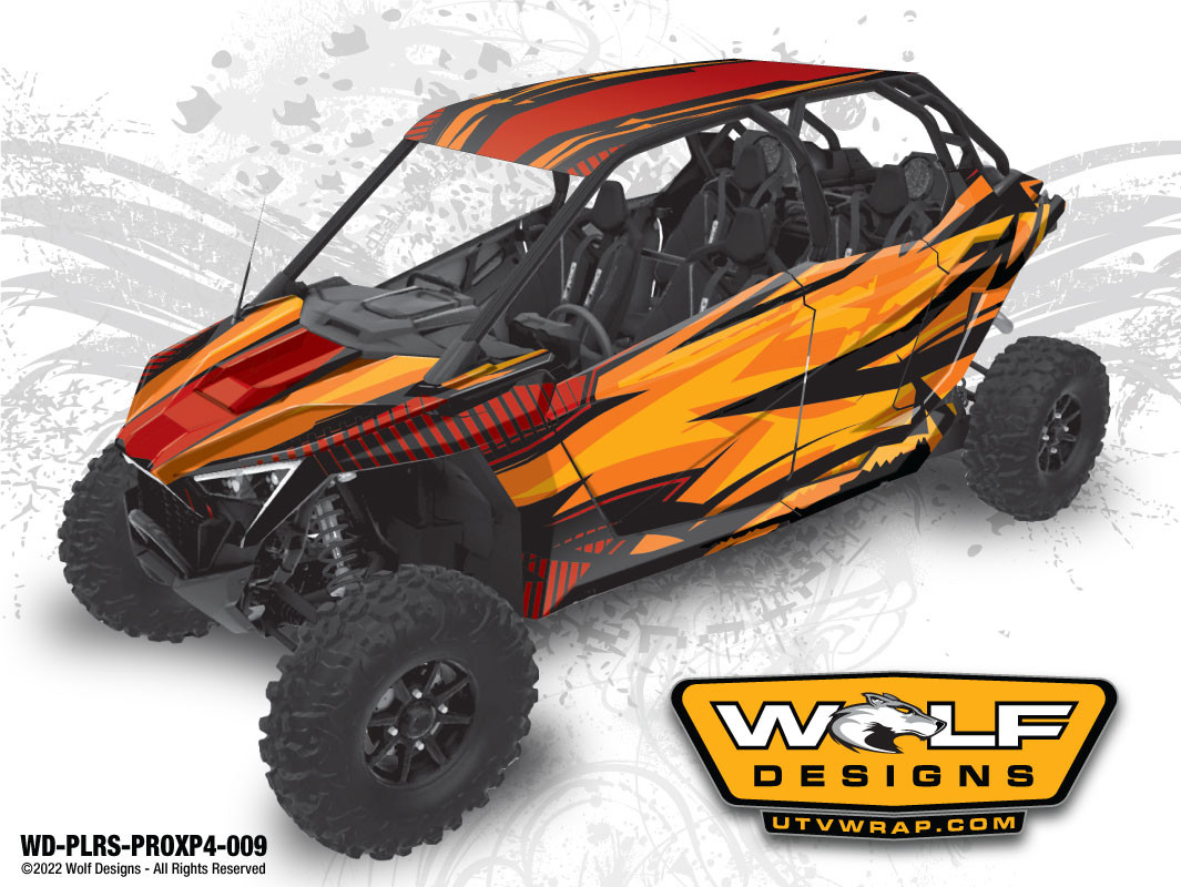 Polaris RZR PRO XP4 - UTV Graphics Wrap Kit