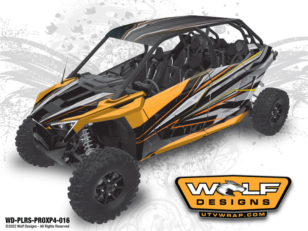Polaris RZR PRO XP4 - UTV Graphics Wrap Kit