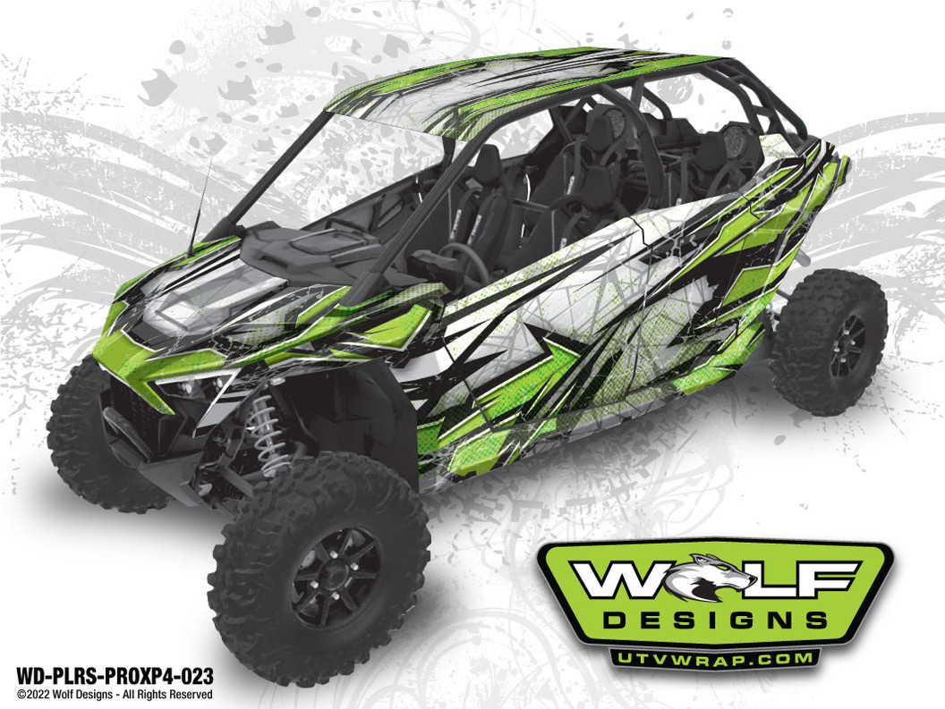 Polaris RZR PRO XP4 - UTV Graphics Wrap Kit