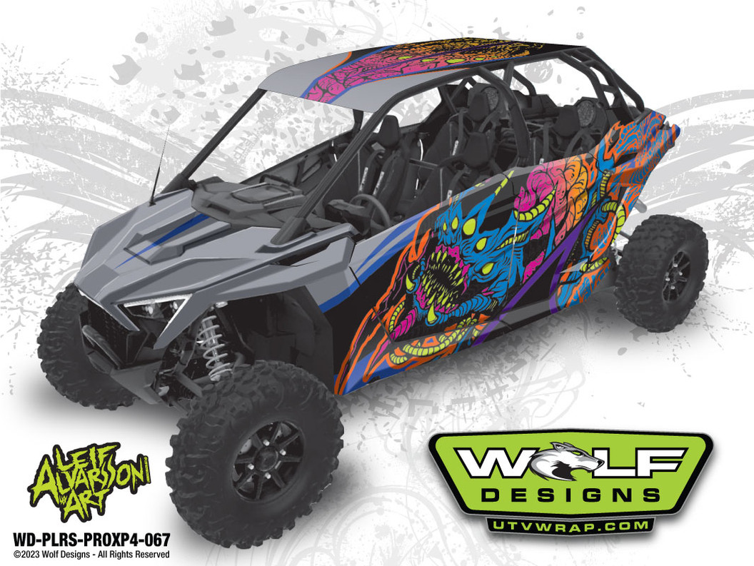 Polaris RZR PRO XP4 - UTV Graphics Wrap Kit